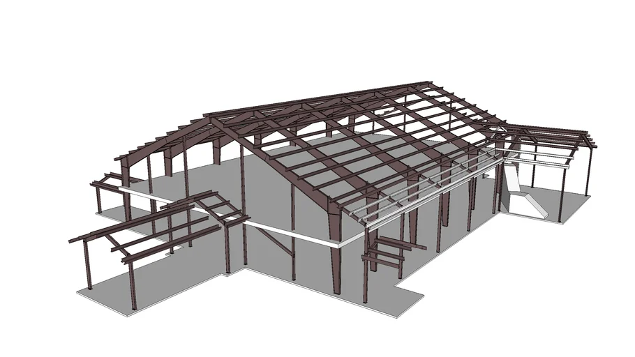 Metal Building | 3D Warehouse