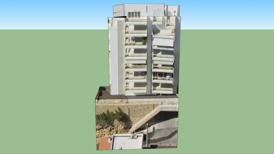 Building in Kentrikos Tomeas Athinon, Greece | 3D Warehouse