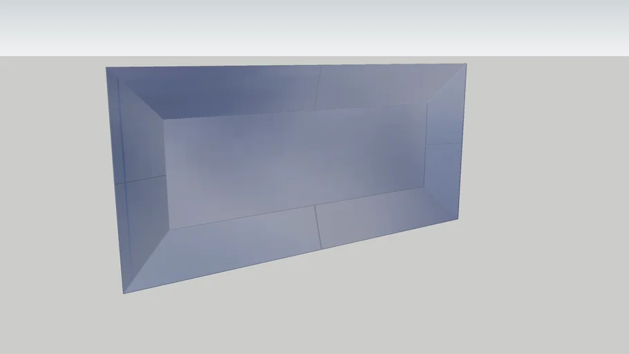 LAZZONI AYN011 MIRROR-Tableau-Rectangle | 3D Warehouse