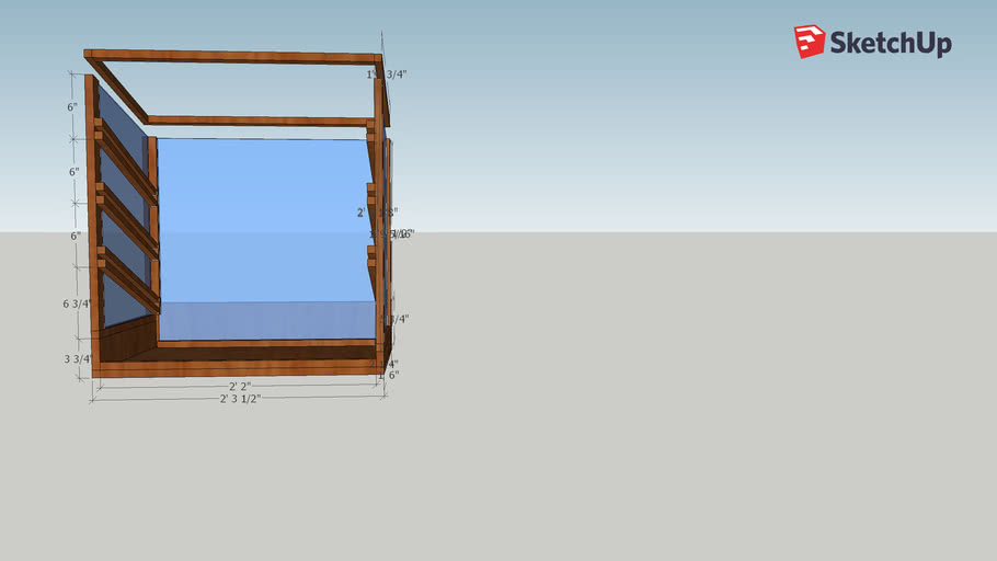 Pastry Display Case with 3 shelves | 3D Warehouse