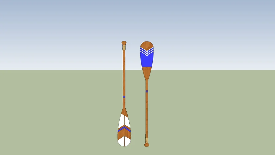 Conjunto de Remos | 3D Warehouse