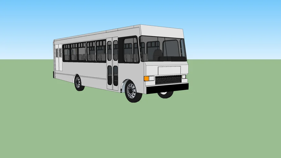 2001 StarTrans President FE (ADA/lift) bus | 3D Warehouse