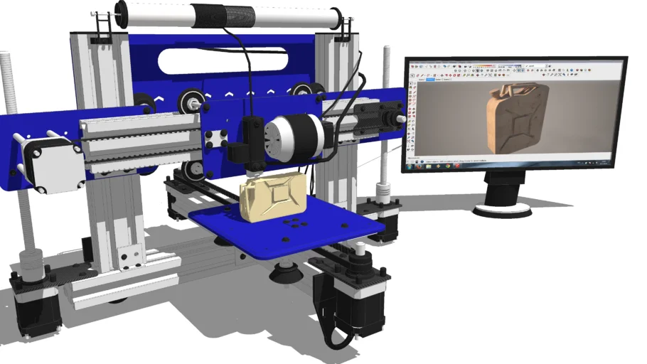 Mosquito: 3D Printer (ORD Bot) | 3D Warehouse