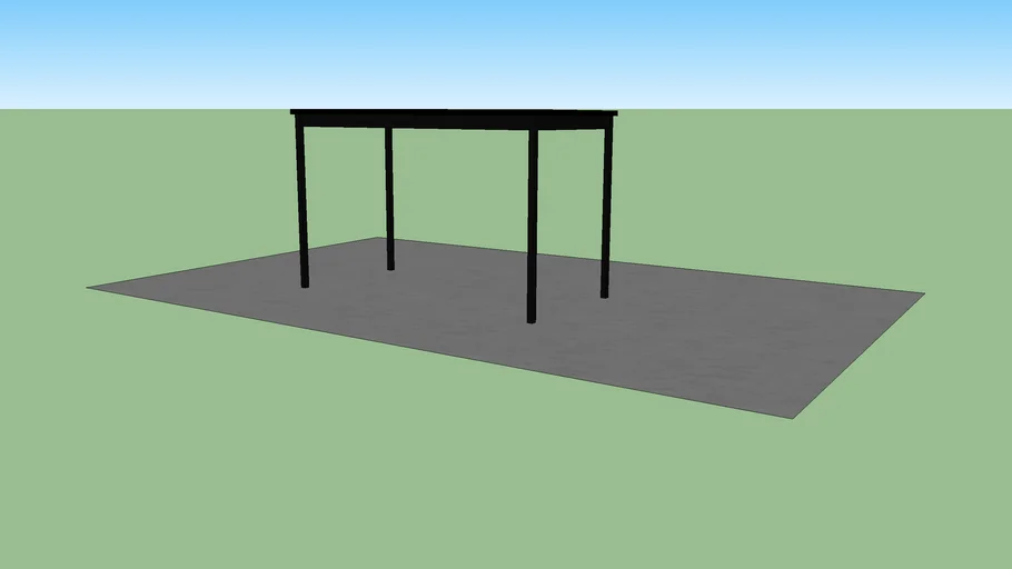 mesa simple tipo rectangular | 3D Warehouse