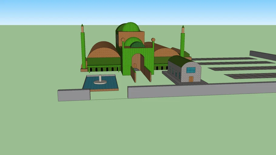 Abdullah Saleem Mosque | 3D Warehouse