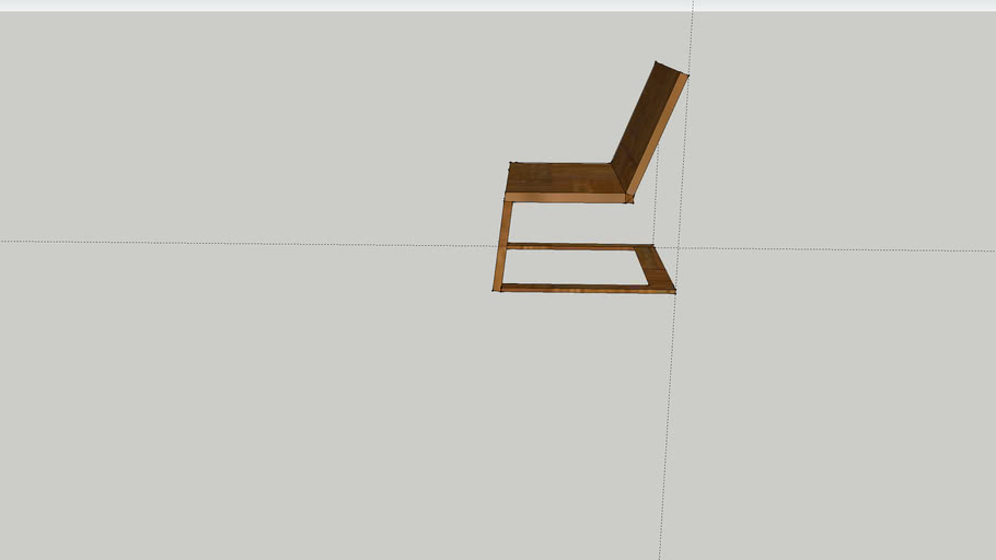 Slanted Chair | 3D Warehouse