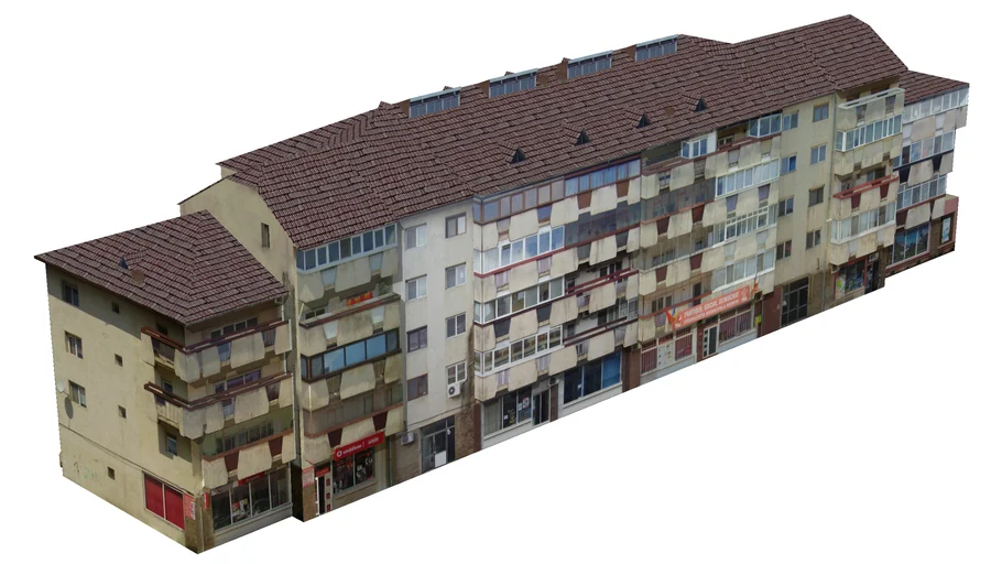 Bloc HQ5 P+4+M, Moreni, Romania | 3D Warehouse