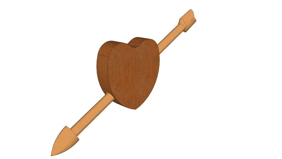 Corazon con flecha - Heart with arrow | 3D Warehouse