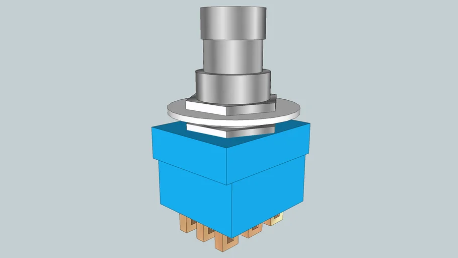 3PDT Stomp Switch | 3D Warehouse