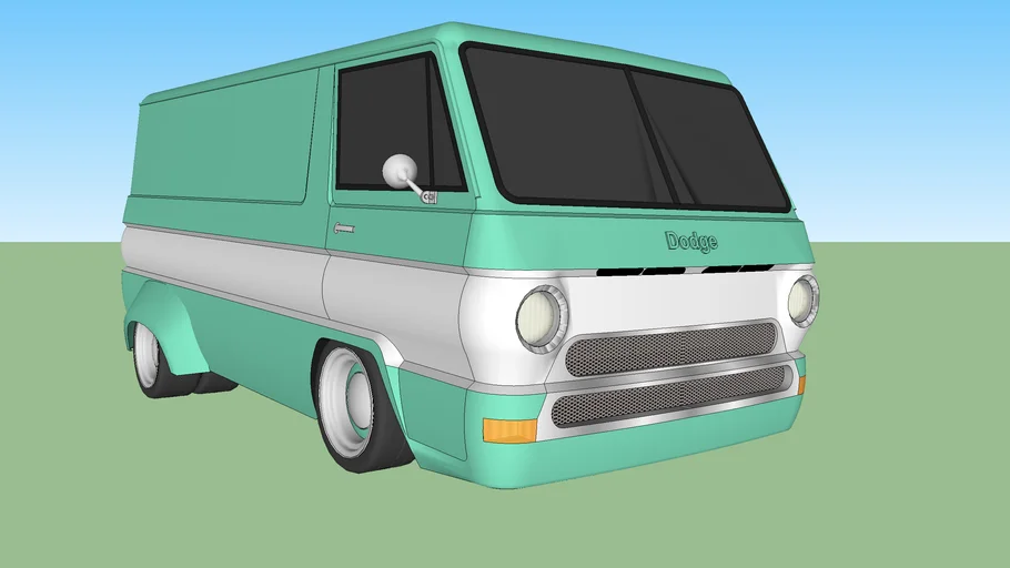 1964 DODGE A100 VAN DUALLY | 3D Warehouse