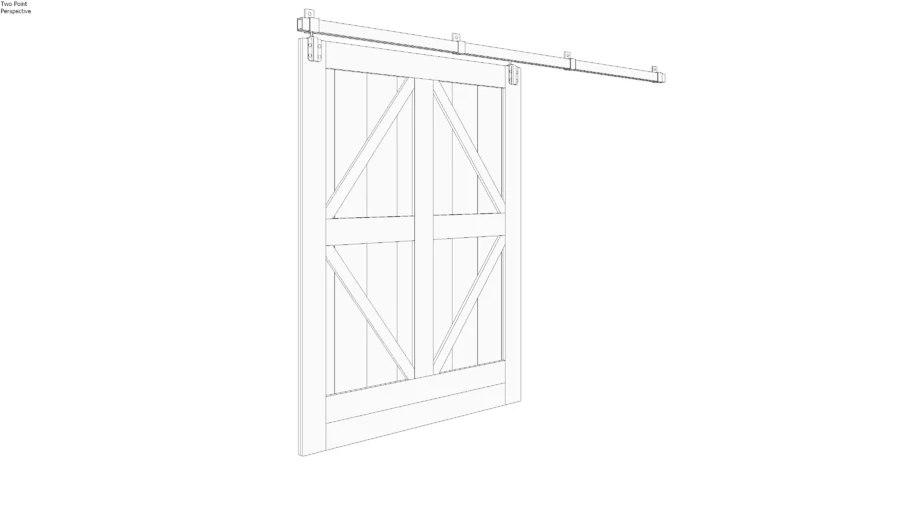 barn door | 3D Warehouse