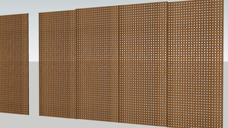 Panel, divider, screen | 3D Warehouse