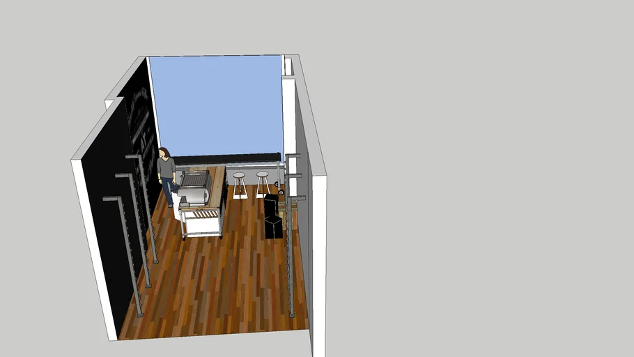 UO 239 Lot 61 Coffee bar proposal | 3D Warehouse