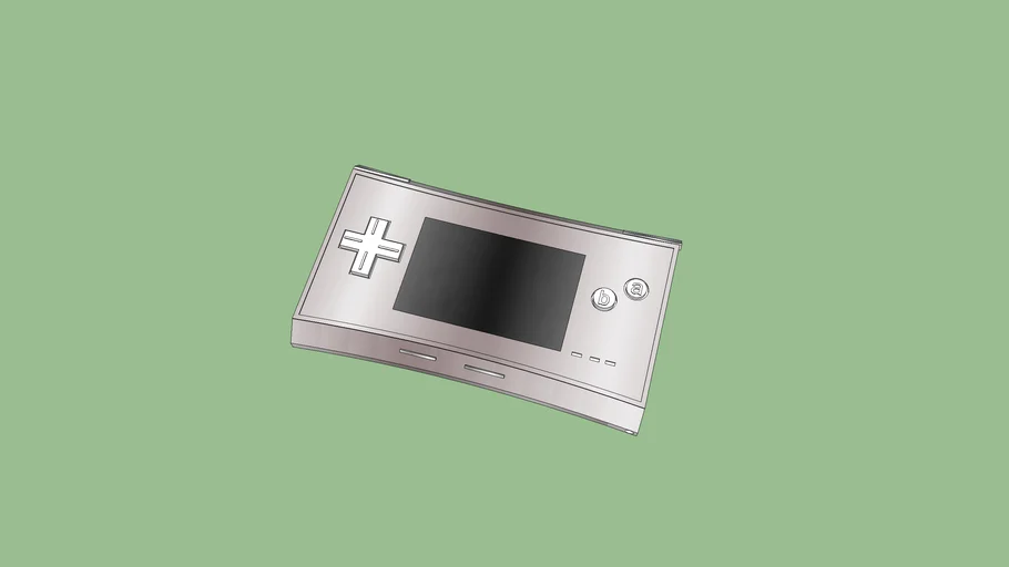 Nintendo Game Boy Micro | 3D Warehouse