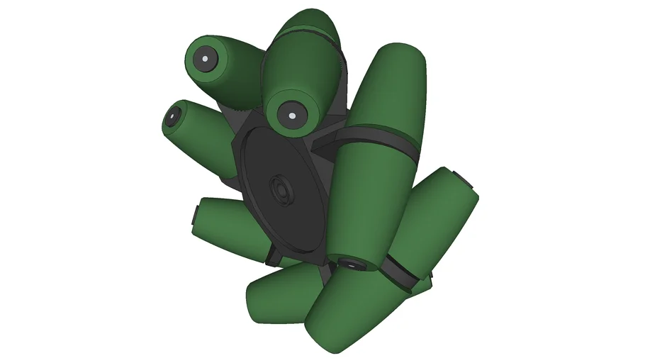 VEX Mecanum Wheel #1 | 3D Warehouse