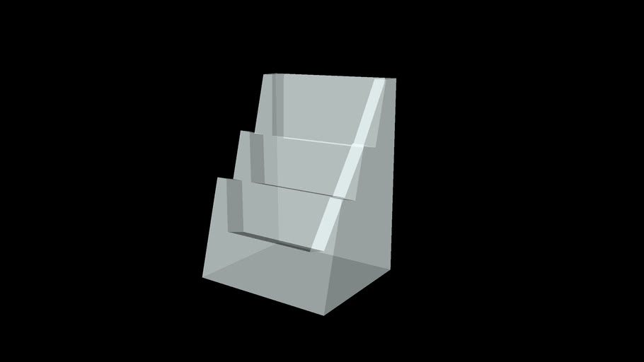 catalog stand A4 | 3D Warehouse