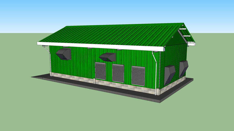 DIESEL GENERATOR HOUSE | 3D Warehouse