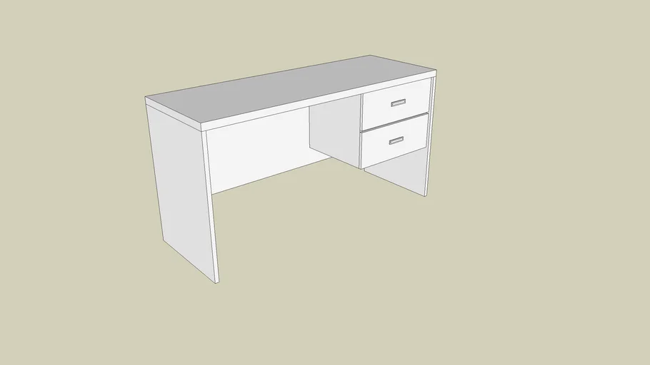 study desk | 3D Warehouse
