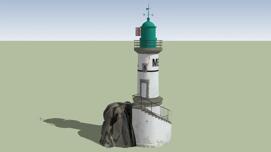 MEN BRIAL Lighthouse | 3D Warehouse