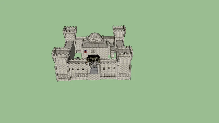 Medieval castle | 3D Warehouse