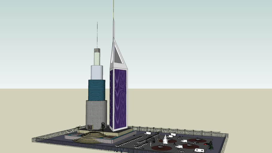 Tower with lot of detail | 3D Warehouse