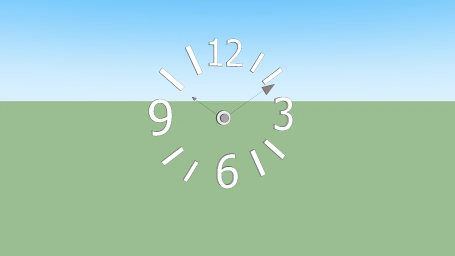 Wall Clock | 3D Warehouse