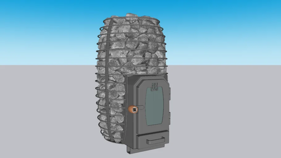 HIVE Wood 13 wood burning stove | 3D Warehouse