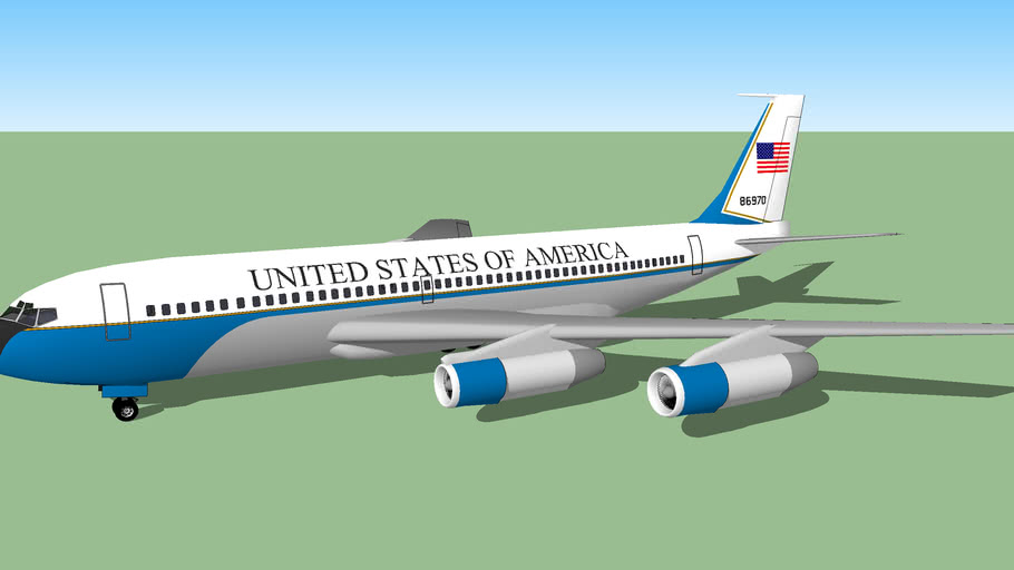 U.S. Air Force (1963) - Boeing VC-137B Stratoliner (707-153B) | 3D ...