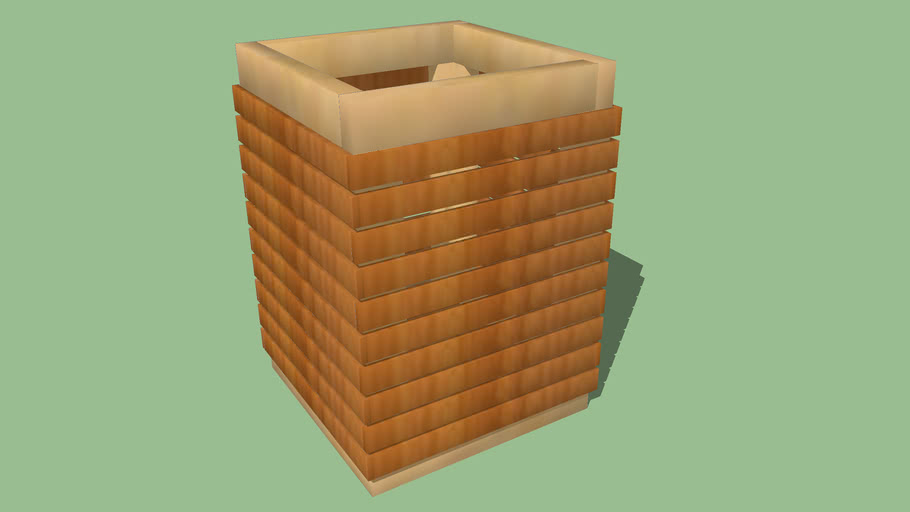 Wooden box | 3D Warehouse