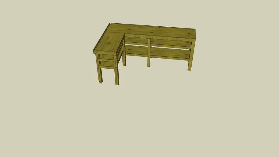 Garage Work Bench and Storage | 3D Warehouse