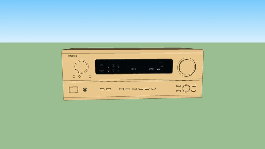 Denon AVR-1800 A/V receiver | 3D Warehouse