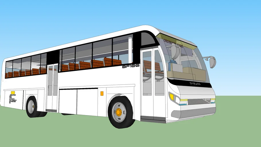 Daewoo BF106 Non-Aircon(Ordinary Fare) version | 3D Warehouse