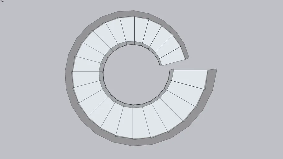 Escada Caracol | 3D Warehouse