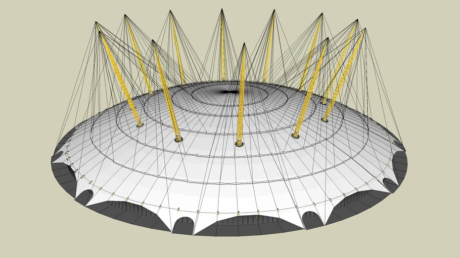 Millenium Dome, Again! | 3D Warehouse