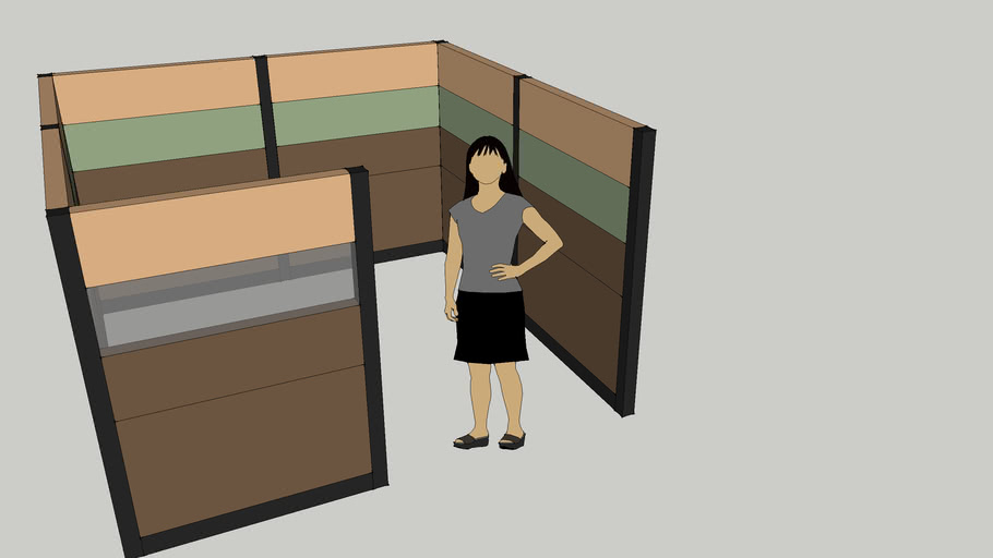 cubicle | 3D Warehouse