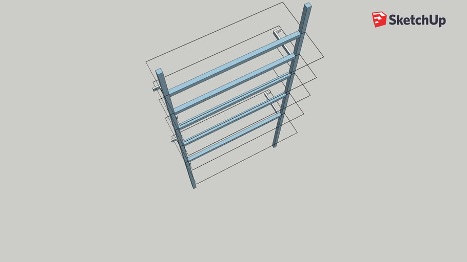 Connectable Display Shelves / Case | 3D Warehouse