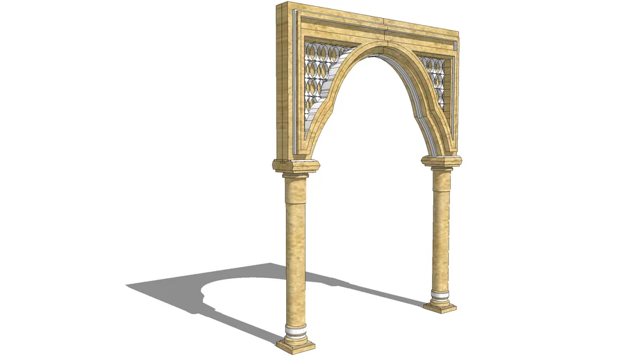 Mosque Gate/Door (Gerbang Masjid) | 3D Warehouse