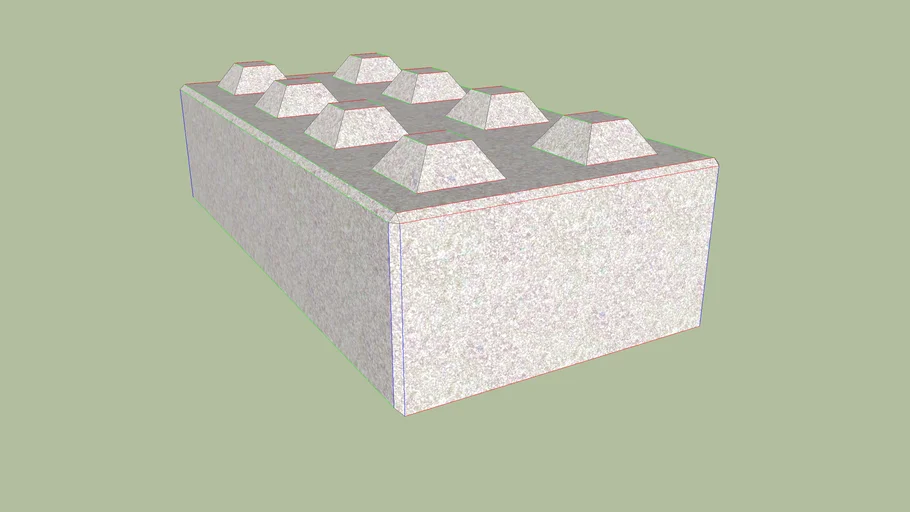 LegioBlock 160x80x40 | 3D Warehouse