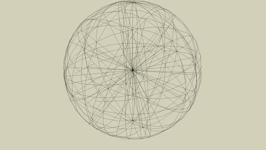 Wireframe sphere | 3D Warehouse