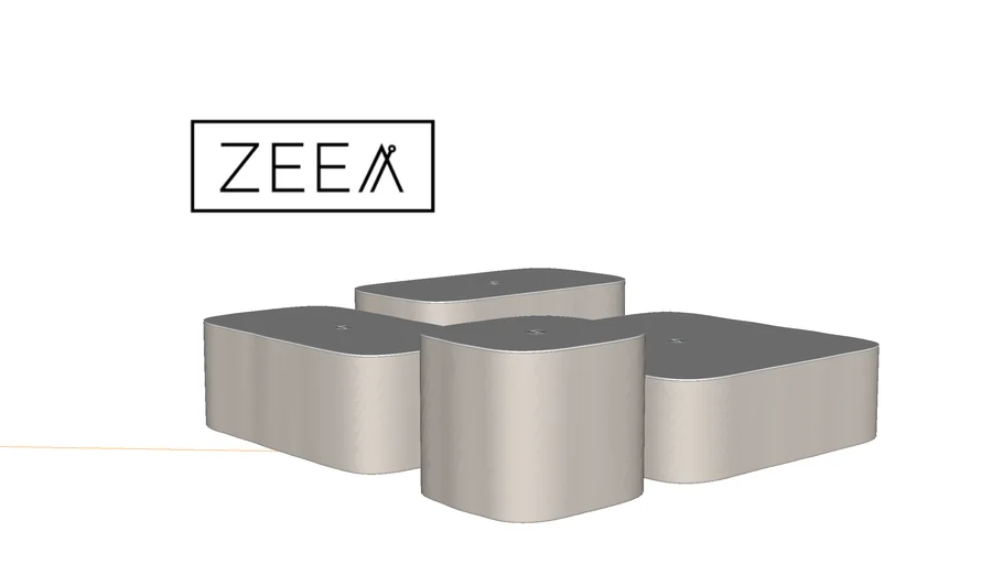 Mesas de Centro Kapha - ZEEA | 3D Warehouse