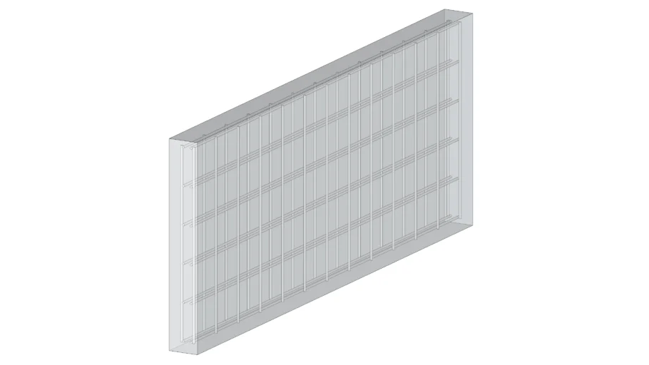 Reinforced Concrete Wall - Dynamic Component | 3D Warehouse