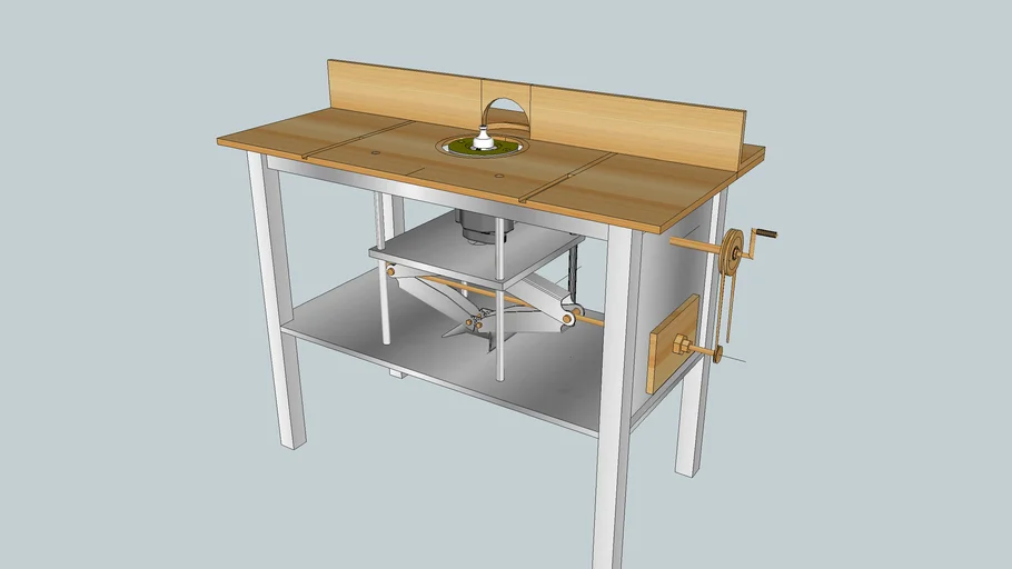 mesa router | 3D Warehouse