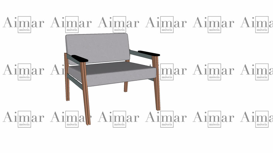 (A/B) POLTRONA VIDIA - TUMAR | 3D Warehouse