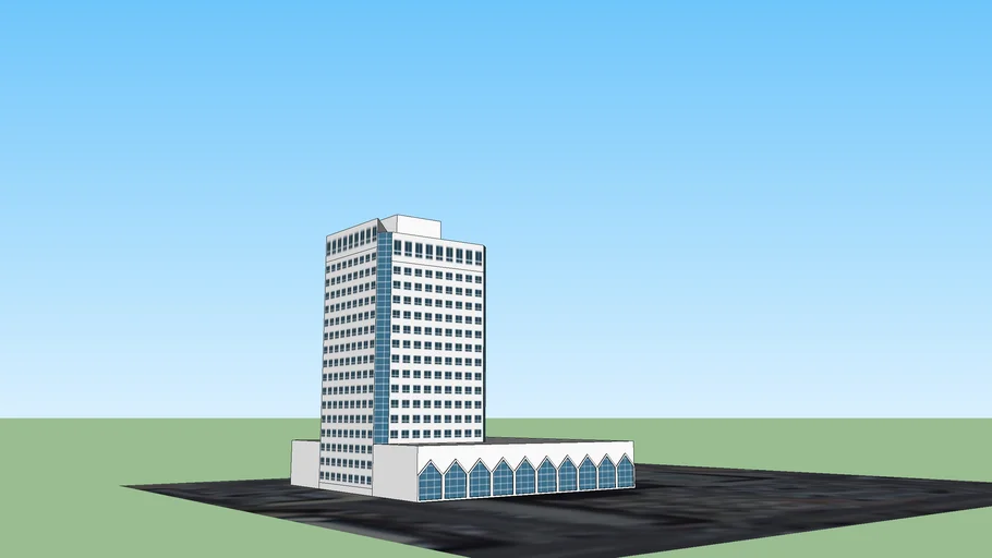 Train Tower Beer Sheva | 3D Warehouse