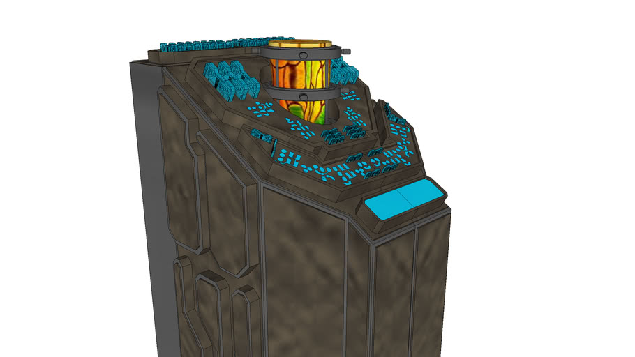 Puddle Jumper ZPM Interface | 3D Warehouse