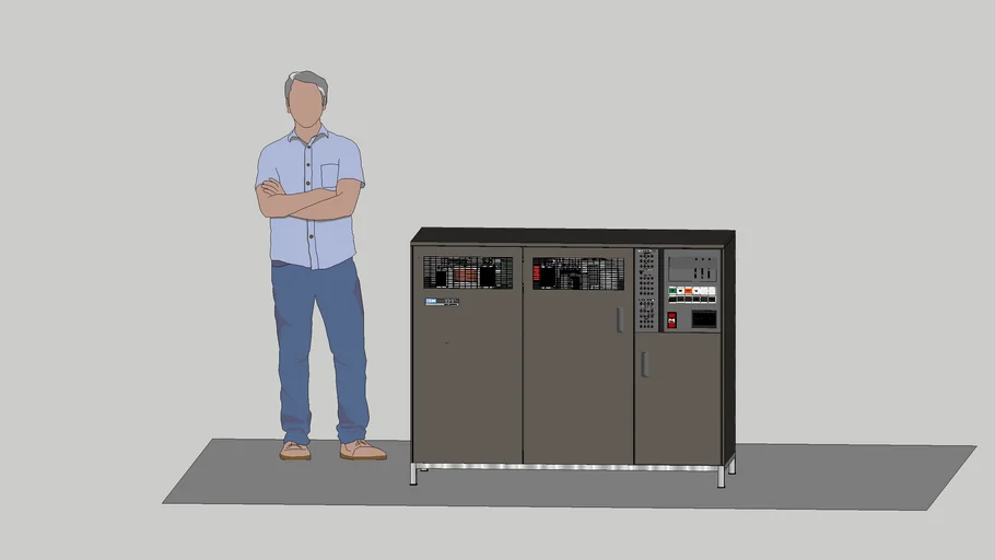 IBM 1711 DATA CONVERTER | 3D Warehouse