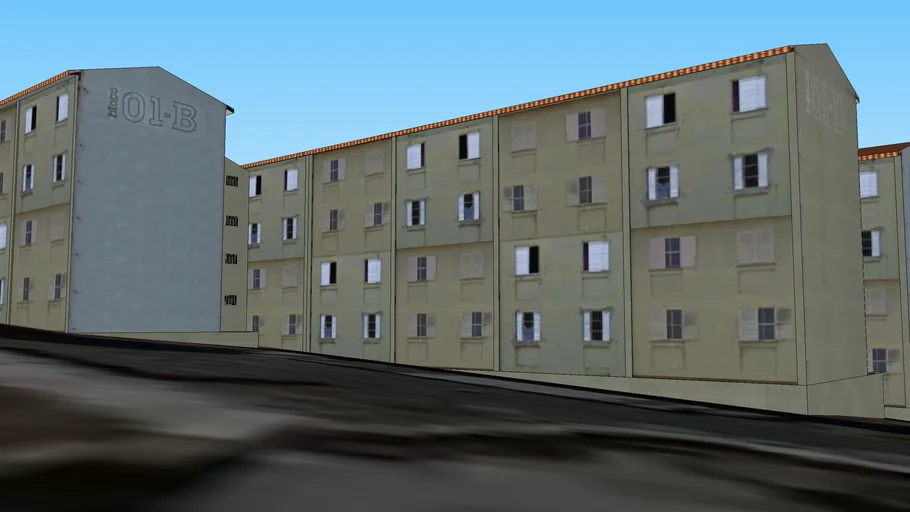 CDHU Encosta Norte - Kemel II - Itaim Pta | 3D Warehouse