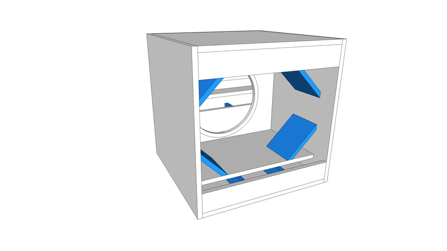 Paraflex C-2D 1x15' Kickbin Imperial | 3D Warehouse