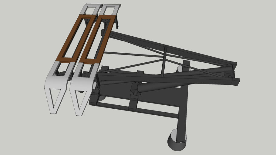 Model Train HO scale pantograph for Victorian Railways | 3D Warehouse