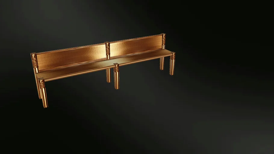 Church Pew | 3D Warehouse